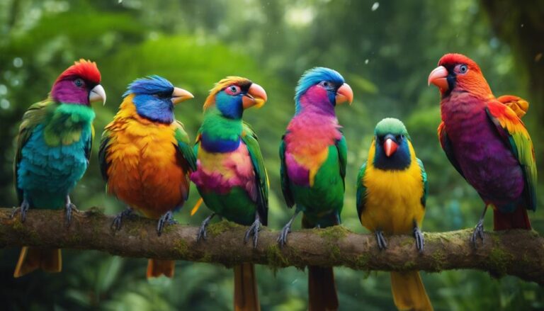 Top 15 Types Of Rainbow Birds (With Pictures) - Fly Aviary